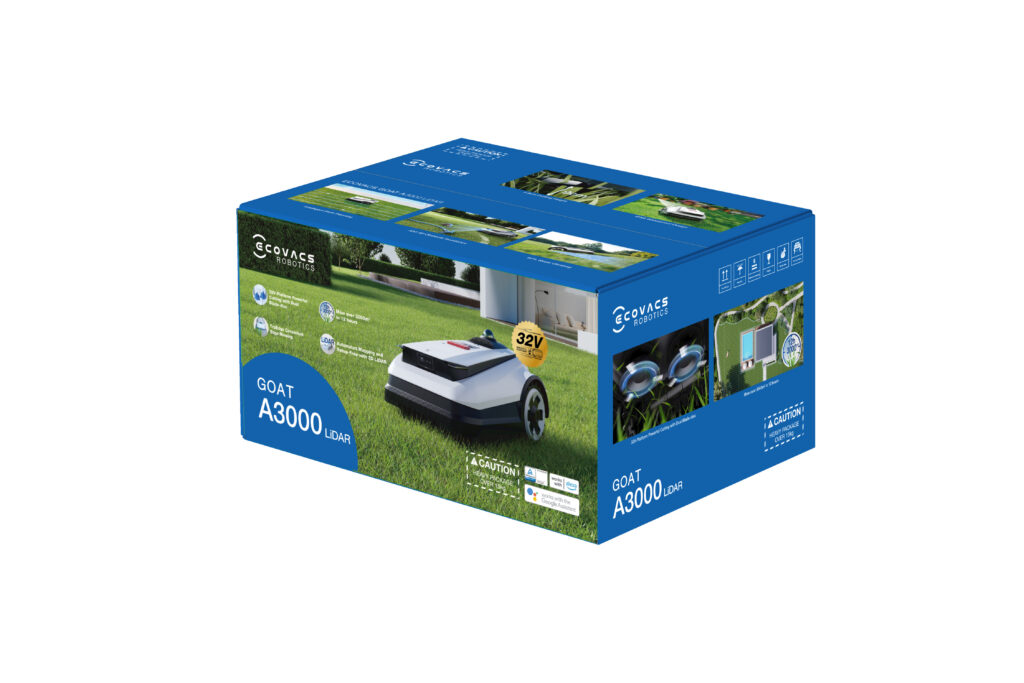 GOAT A3000 LiDAR robotmuruniiduk (max 3000 m²) - Kodurobotid.ee